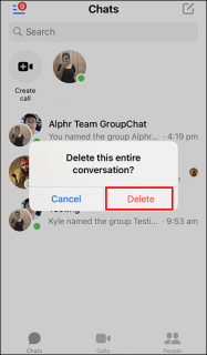 How to Delete a Group Chat in Messenger