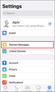 How to Find Starred Messages in WhatsApp