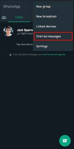 How to Find Starred Messages in WhatsApp
