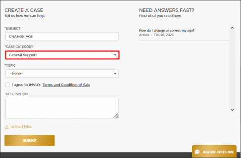 How to Change Age in IMVU