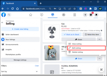 Should You Delete and Relist on Facebook Marketplace? Maybe