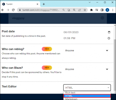 How to Change the Font Size in Tumblr