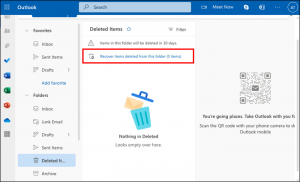 How to Recover Deleted Emails in Outlook