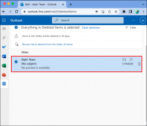 How to Recover Deleted Emails in Outlook
