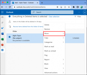 How to Recover Deleted Emails in Outlook