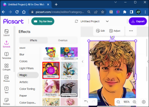 How to Make a Cartoon in Picsart