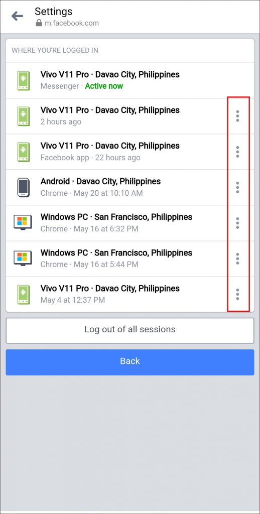 How to Log Out of All Devices in Messenger
