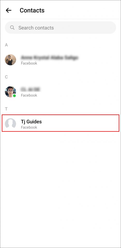 How to Remove Contacts in Messenger