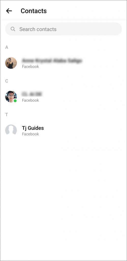 How to Remove Contacts in Messenger