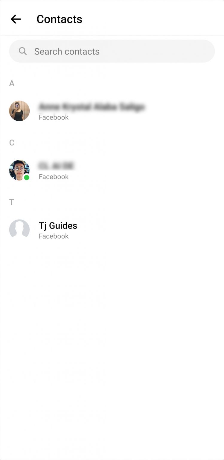 How to Remove Contacts in Messenger