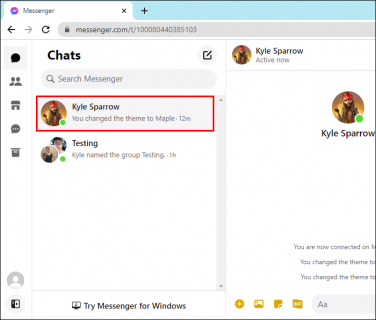 How to Remove a Theme to Default in Messenger