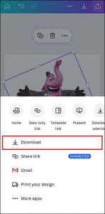 How to Rotate an Image in Canva