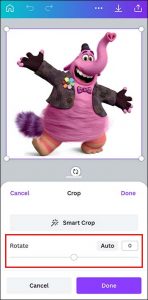 How to Rotate an Image in Canva