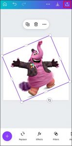 How to Rotate an Image in Canva