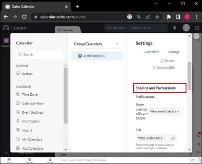 How To Create a Group Calendar in Zoho