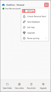 How to Stop Syncing with OneDrive