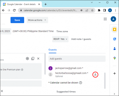 How to Add an Optional Guest to Google Calendar