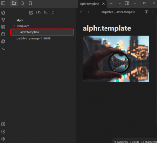 How to Make a Template in Obsidian