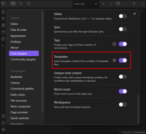 How to Make a Template in Obsidian