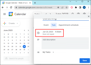 Google Calendar: How to Add a Reminder