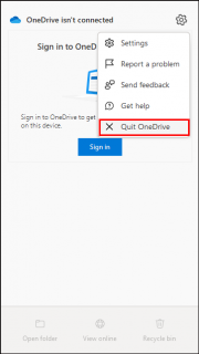 How to Stop Syncing with OneDrive