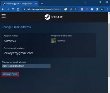 How to Change Your Email Address in Steam