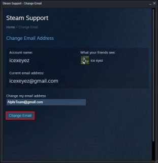 How to Change Your Email Address in Steam