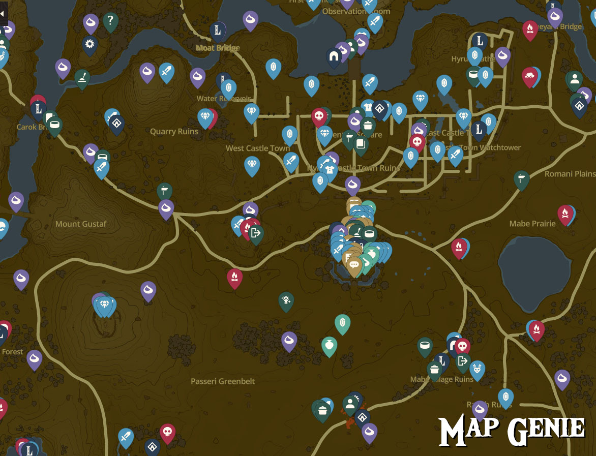 Tears of the Kingdom Interactive Maps