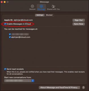 How To Fix iMessage Contacts Not Showing on Mac