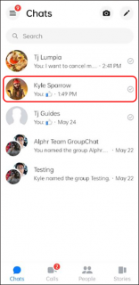 How to View the Time of the Message in Messenger