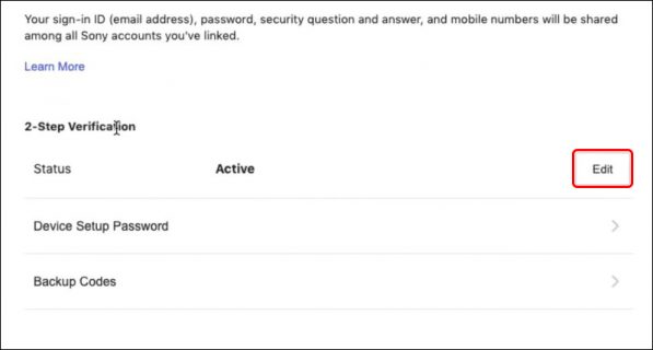 How to Turn on or off 2FA on a PS4
