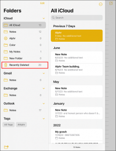 How to Undo the Deleting of Notes on an iPhone & iPad