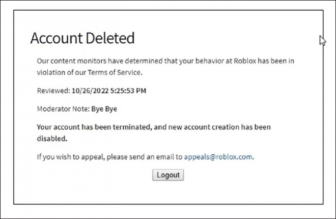 How to View Banned Accounts in Roblox