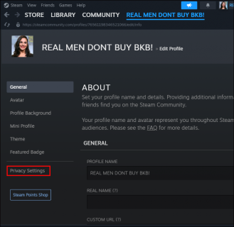 How to Hide Activity in Steam
