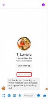How to View the Time of the Message in Messenger