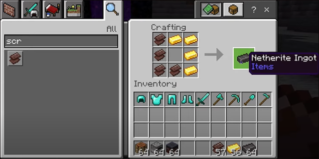How to Make Netherite Armor in Minecraft