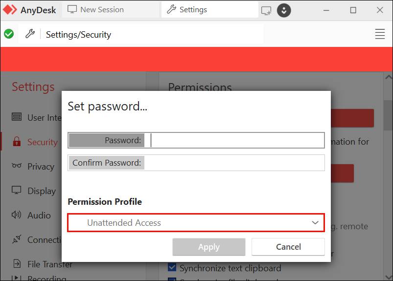 AnyDesk Unattended Access vs Full Access