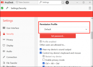 AnyDesk Unattended Access vs Full Access