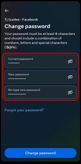 How to Change your Password in Messenger