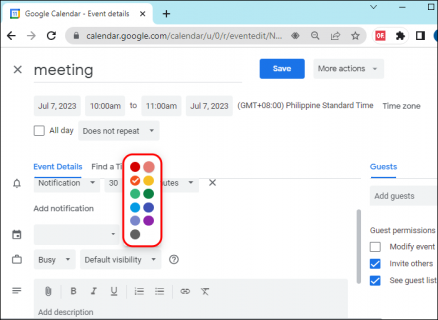 Here's Why Some Events Are White in Google Calendar