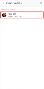 How to Get Ragebot in Kik