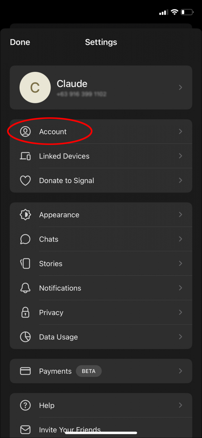 How to Change Your Signal PIN