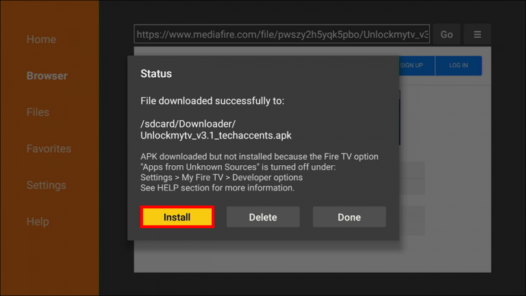 How to Install Mobdro on a FireStick