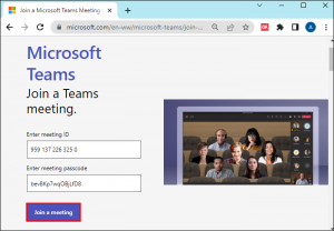 How to Join with Meeting ID in Microsoft Teams