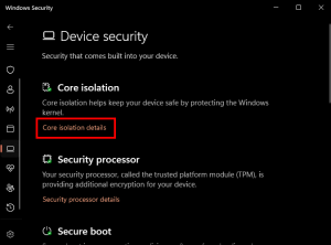 How To Fix Memory Integrity Is Disabled