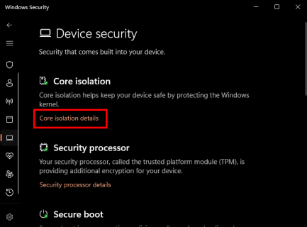 How To Fix Memory Integrity Is Disabled