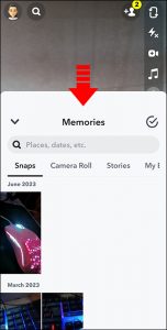 How To View Memories on Snapchat