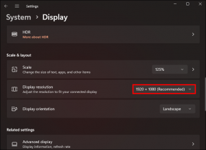 How To Fix a Blurry Second Monitor