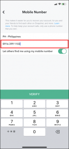 Snapchat: How to Change Numbers