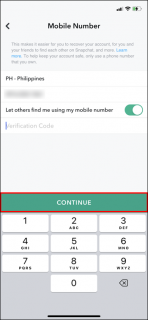 Snapchat: How to Change Numbers